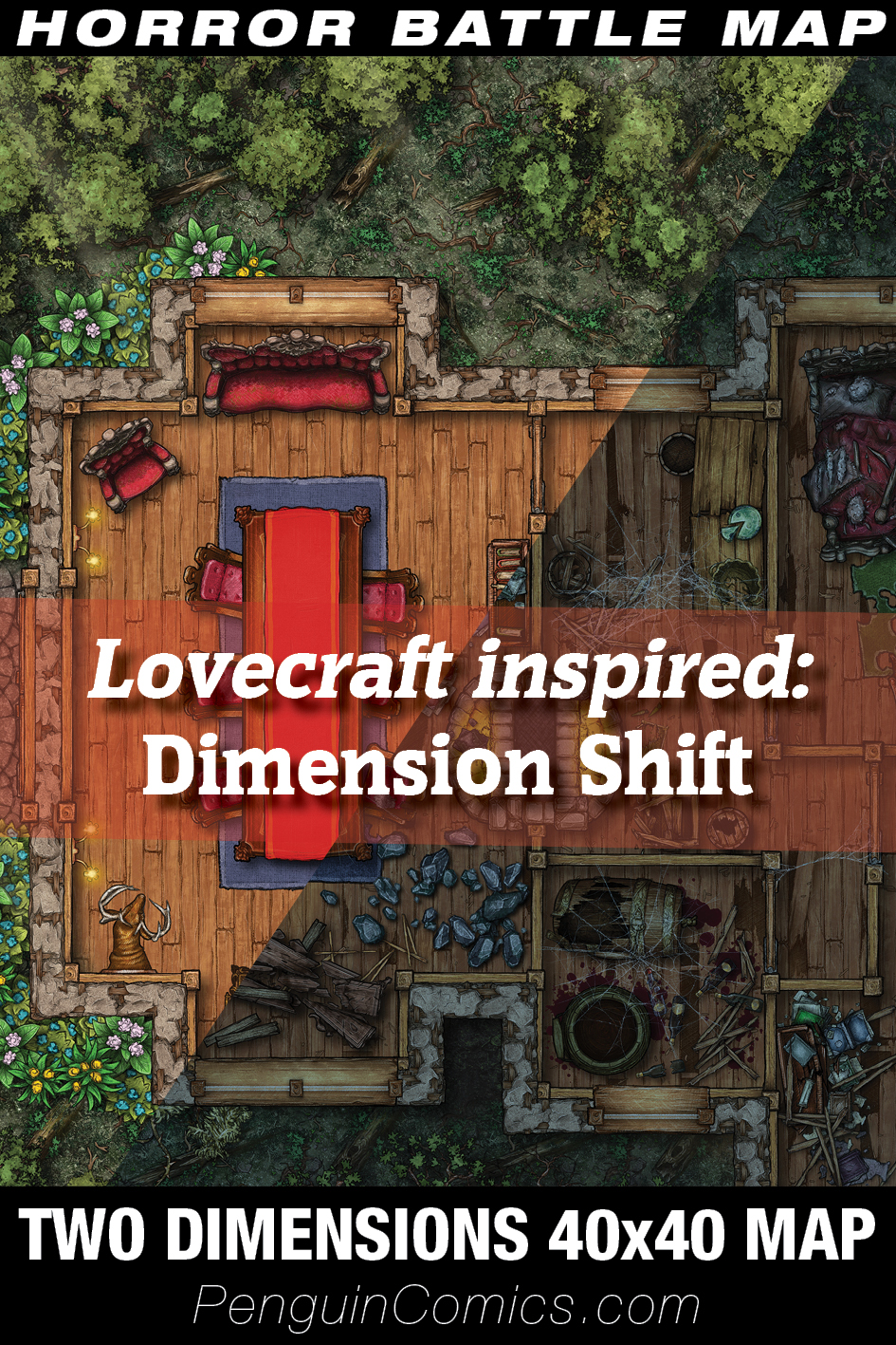 Lovecraft inspired: Dimension Shift - VTT Battlemaps TTRPG